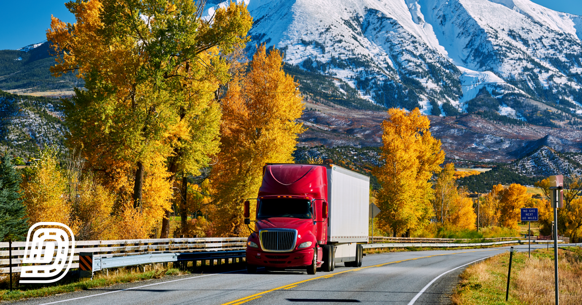 Driving a Truck During Fall/Harvest Season